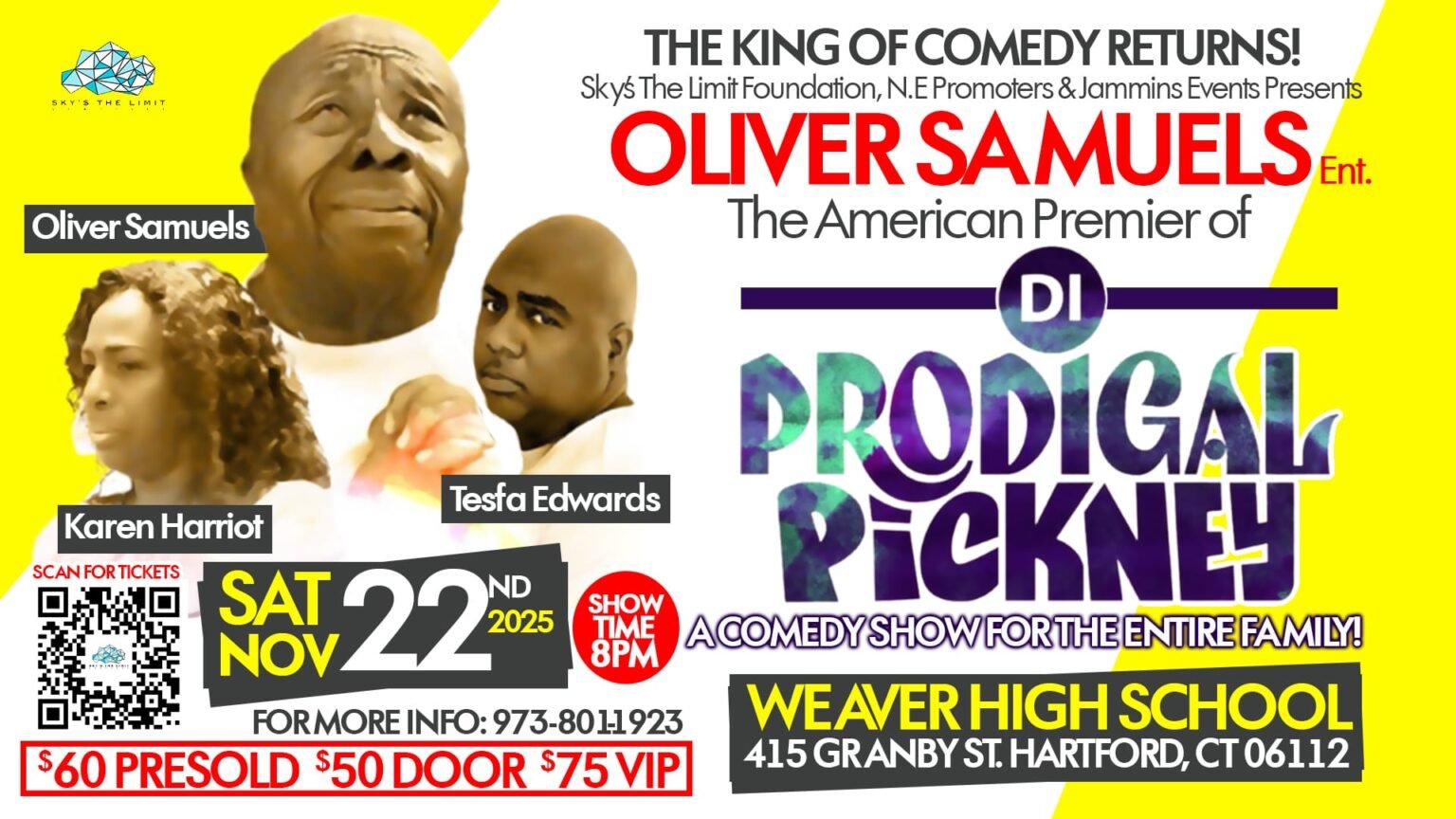 🎭 Oliver Samuels Returns with the American Premiere of Di Prodigal ...