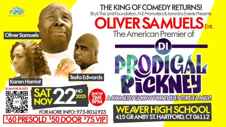 🎭 Oliver Samuels Returns with the American Premiere of Di Prodigal ...