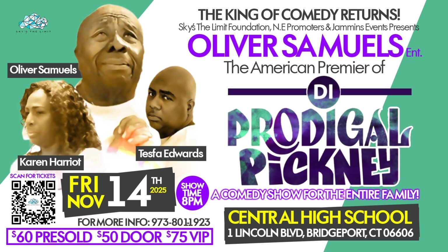 🎭 Oliver Samuels Returns with the American Premiere of Di Prodigal ...